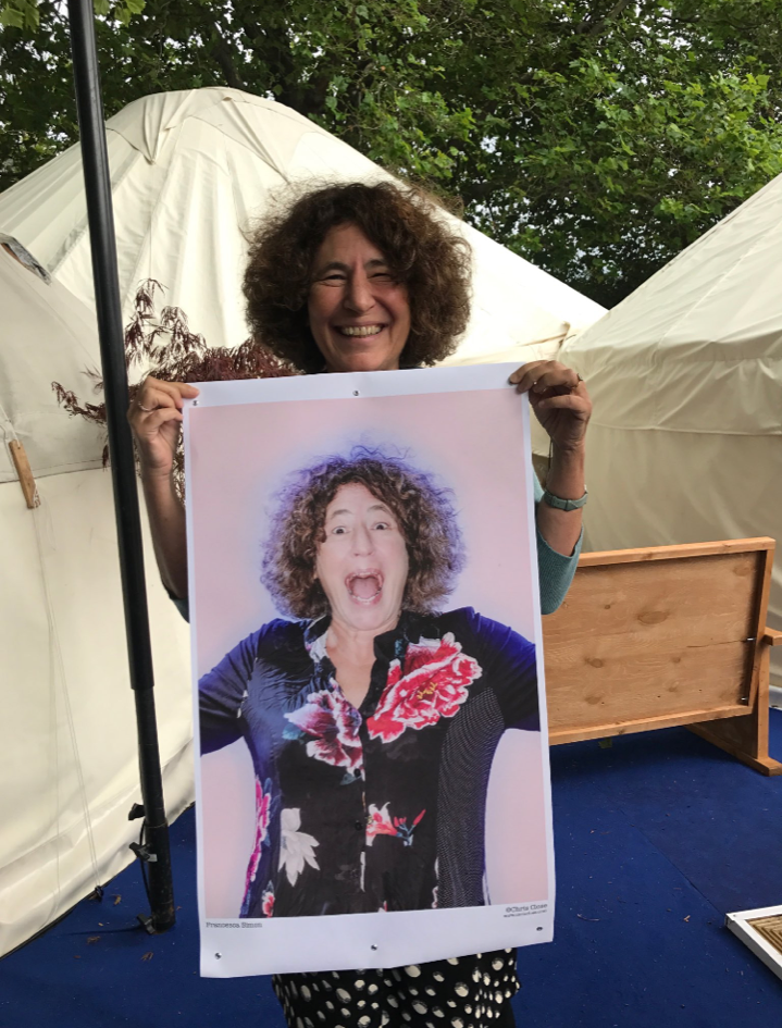 Francesca at Edinburgh Festival - with a new photo - Francesca Simon